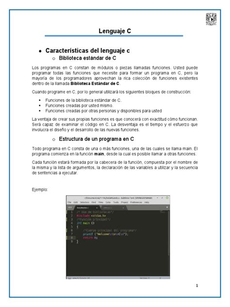 lenguaje c pdf lenguaje de programación variable informática