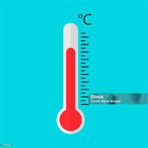 배경에 격리 벡터 평면 온도계 아이콘입니다 벡터 그림입니다 Eps 10 건강 진단에 대한 스톡 벡터 아트 및 기타 이미지 건강 진단 건강관리와 의술 건강한 생활방식