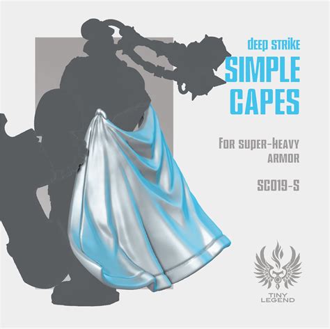 Deep Strike Simple Capes Stl Tiny Legend