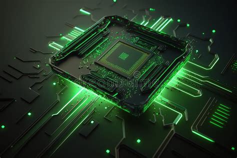 Circuit Board Abstract Technology Stock Illustration Illustration Of Motherboard Industrial