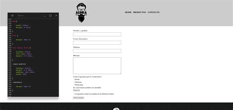 Pagina Contacto Html5 Y Css3 Parte 3 Trabajando Con Formularios Y