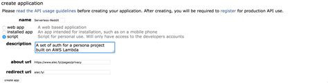 set up reddit api for your information