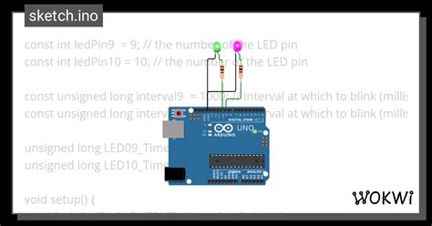 Blink W O Delay Two Lights Programming Arduino Forum