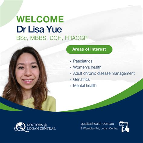 Experienced Female Gp With Diverse Expertise Qualitas Health
