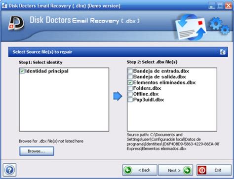 Outlook Express Email Recovery Software Descargar