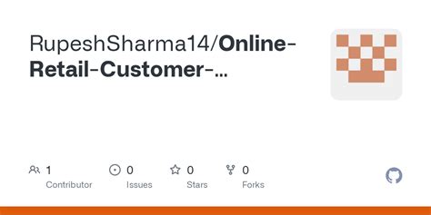 GitHub RupeshSharma Online Retail Customer Segmentation