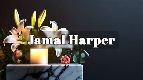 Jamal Harper Respected Toronto Resident Tragically Passes Away In