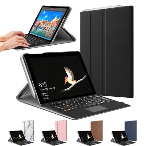 MoKo Slim Busines Folio Case Fit Type Cover Keyboard For Microsoft Surface Go 10 EBay