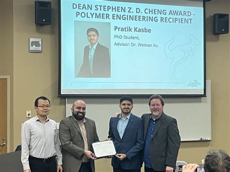 Pratik Kasbe Phd On Linkedin Grateful Achievement Polymerengineering