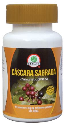 Cascara Sagrada Productos Naturales