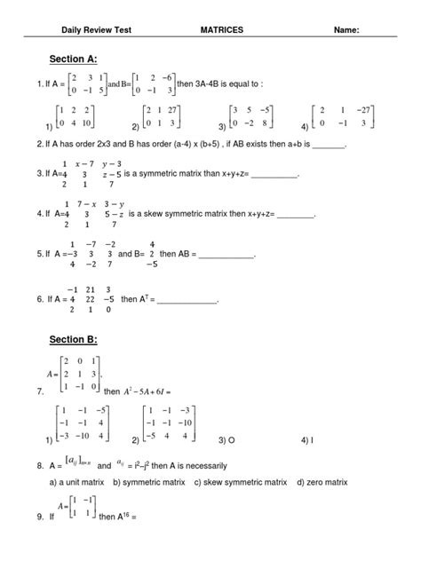 Matrices Problems Pdf Mathematical Objects Functional Analysis Matrices Problems Pdf Mathematical Objects Functional Analysis