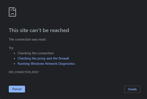 C Err Connection Reset With Ssl And Asp Net Stack Overflow