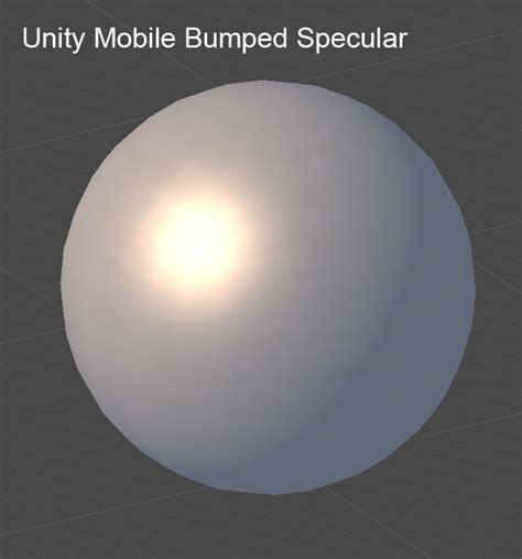 Why Unity Specular Looks Different To Custom Specular Unity Engine