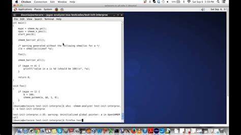 The Openshmem Analyzer Test Initialization Interprocedural Youtube