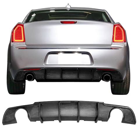 Chrysler 300 Accessories Wildwell Rear Bumper Diffuser For 2015 2024
