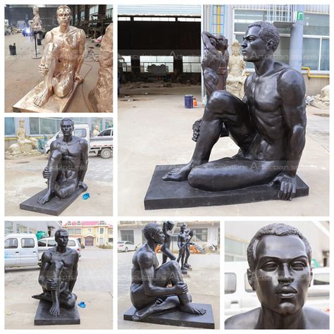 Nude Man Statue