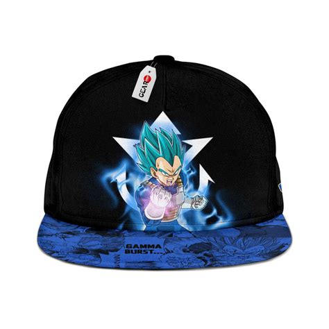 Vegeta Blue Cap Hat Custom Snapback Hats Gear Otaku