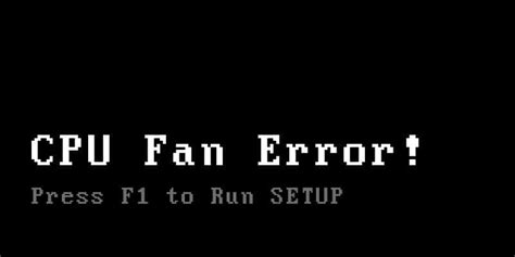 CPU Fan Error Common Causes And How To Fix Them WePC