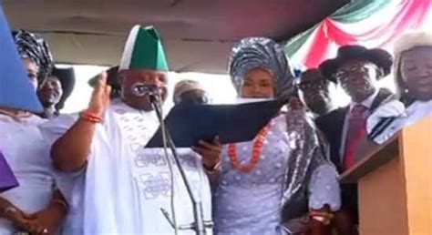 Adeleke Deputy Take Oath Of Office Thenigerialawyer