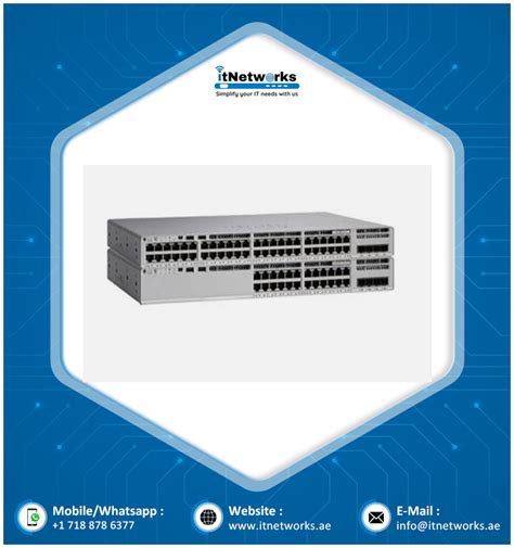 Original Ciscos C9200l 24t 4g E Industrial Network Switches 24 Port