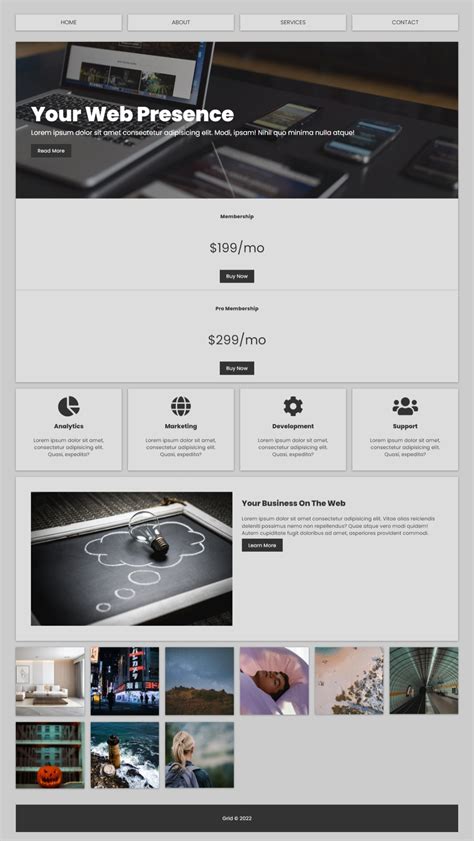 GitHub IanKaire Responsive Grid
