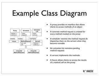 Active Object Design Pattern Pdf Programming Languages Computing
