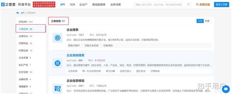 有好用的提供企业工商类信息查询api接口平台推荐的吗？ 知乎
