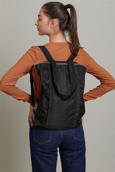Large Black Laptop Backpack Black Unisex Zipper Backpack Black Vegan Backpack Black Backpack