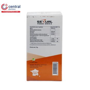 CHÍNH HÃNG Thuốc Sexual Tonic Maxx Khẳng định bản lĩnh phái mạnh