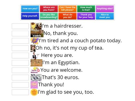 Match Questions With Answers Match Up