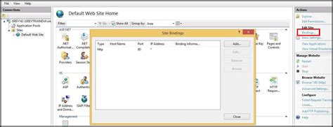 How To Change Default Port In IIS Manager