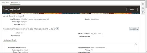 Edit Button Not Showing In Employment Page And Person Page — Cloud