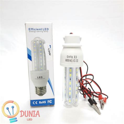 Jual Lampu LED DC 12 Volt Cahaya Putih Lampu DC 3U Shopee Indonesia