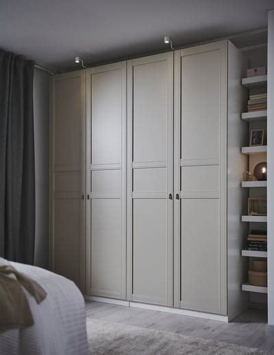 Pax Wardrobe Hinged Doors Ikea