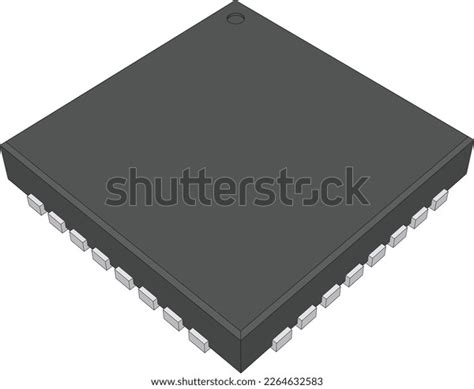 Atmega328p Microcontroller 8bit Megaavr Device Based Stock Vector