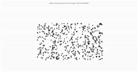 Create A Particle Text Effect With Tailwind Css And Javascript