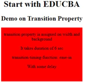 CSS Transition Property How Does Transition Property Work In CSS