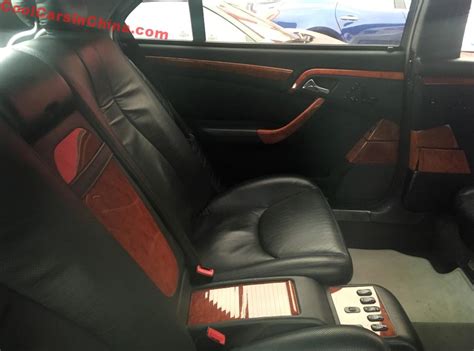 The W220 Mercedes Benz S600 Pullman Is A Massive Limousine In China