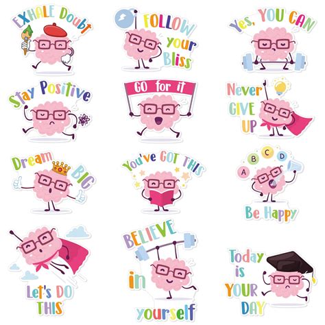Positive Affirmations Wall Decor Growth Mindset Posters For Decorations