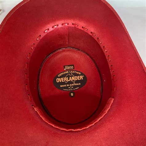 Overlander Unisex Leather Hat Size Smalls