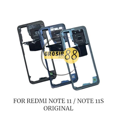 Mesin Middle Bone Bezel Frame Engine Cover Frame Xiaomi Redmi Note S Original Shopee