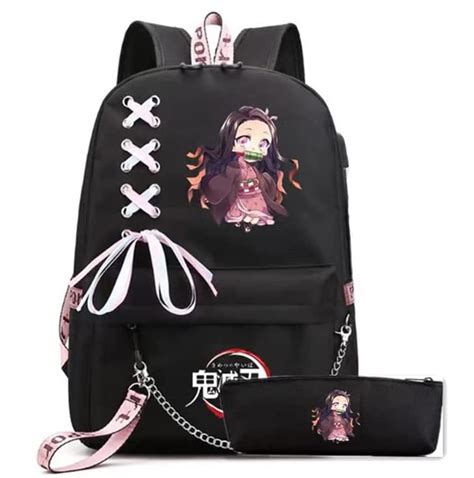Buy Anime Nezuko Laptop Backpack Anime Backpack School Backpack Laptop