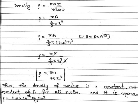 Shape Size Of Nucleus And Nuclear Density Maths And Physics With Pandey Sir