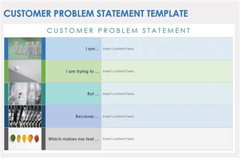 Free Problem Statement Templates Smartsheet