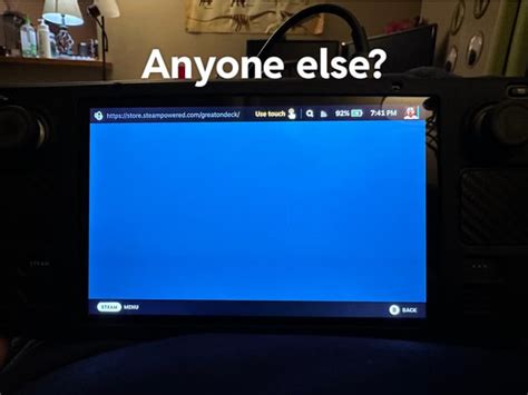 Store Doesnt Load Blank Screen Rsteamdeck