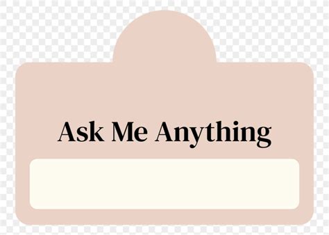 Free Ask Me Anything Png Badge Free PNG Rawpixel Nohat Cc