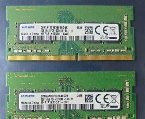 Память для ноутбука Ddr4 Samsung 16gb 3200mhz Москва Комьютерные аксессуары и комплектующие