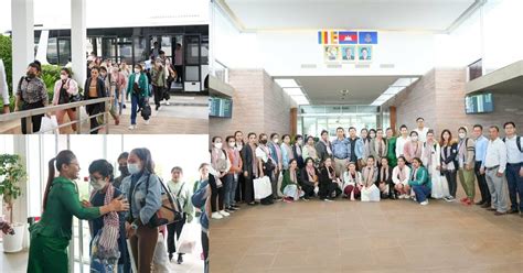 ពលការិនីខ្មែរចំនួន ២៤នាក់បានត្រឡប់ មកដល់ប្រទេសកម្ពុជាវិញដោយសុវត្ថិភាព និងសប្បាយរីករាយយ៉ាងខ្លាំង