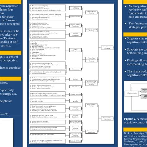 Cognitive And Metacognitive Processes In The Regulation Of Performance Download Scientific