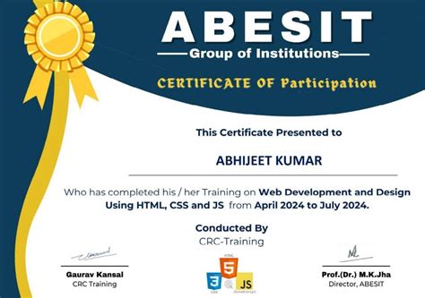 Abhijeet Kumar On Linkedin Webdevelopment Html Css Javascript